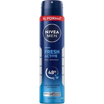 Nivea Men Fresh Active sprejový dezodorant 250ml od 5,39 € - Heureka.sk