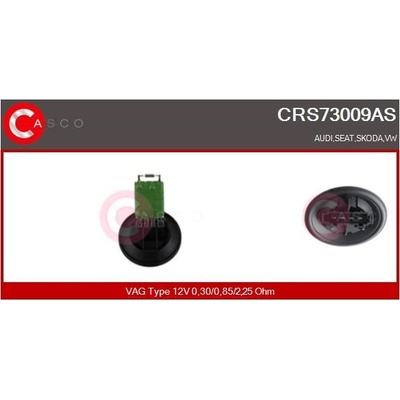 Odpor vnútorného ventilátora CASCO CRS73009AS - Heureka.sk