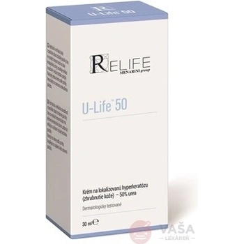 Relife U-Life 50 Krém ohraničená hyperkeratóza 50% urea 30 ml - Heureka.sk