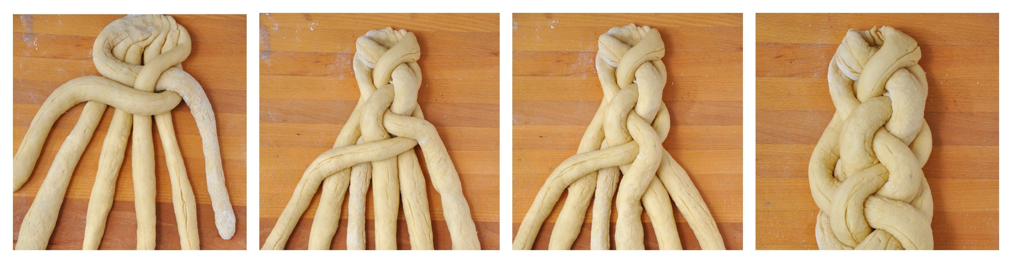 Foszlós fonott kalács recept és fonási útmutató ️