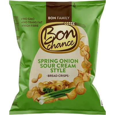Bon Chance chlebové chipsy s jarní cibulkovou a zakysanou smetanou 60 g ...