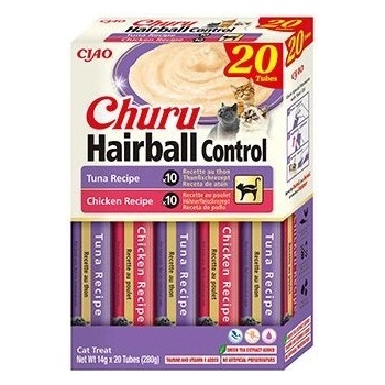 Churu Cat BOX Hairball Variety Tuna & Chicken 20 x 14 g od 222 Kč - Heureka.cz