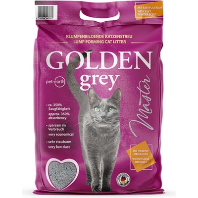 Golden Grey Master kočkolit s vůní dětského pudru 14 kg od 479 Kč ...