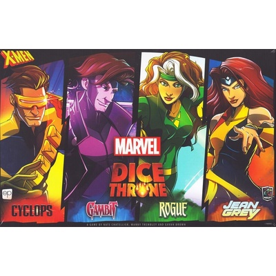 Dice Throne Inc. Marvel Dice Throne X-Men - Cyclops, Gambit, Rogue ...