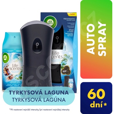 Air Wick Life Scents osviežovač vzduchu Turquoise Oasis 250 ml - Heureka.sk