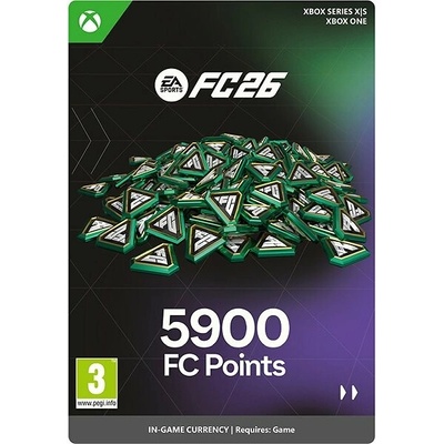 EA Sports FC 26 - 5900 FC Points (XSX) od 1 299 Kč - Heureka.cz