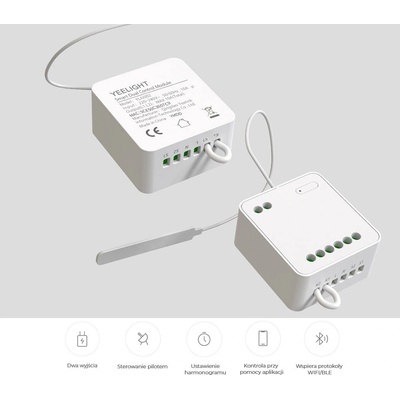 Relay module Yeelight Smart Dual Control od 283 Kč - Heureka.cz