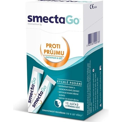 Smecta go karamel kakao 12 x 3 g od 179 Kč - Heureka.cz