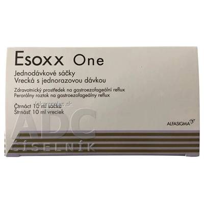 Esoxx One perorálny roztok vrecká na gastroezofageálny reflux 14 x 10 ...