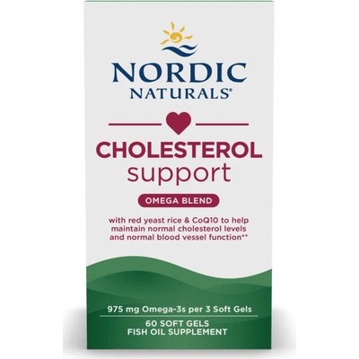 Nordic Naturals Cholesterol Support Omega Blend, řešení cholesterolu ...