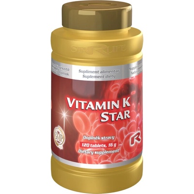Starlife VITAMIN K STAR 120 tabliet od 18 € - Heureka.sk
