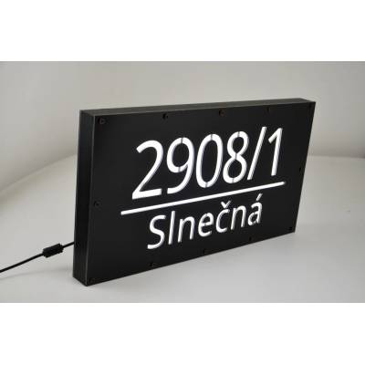 Svetelné číslo na dom LED - Heureka.sk