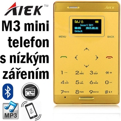 AIEK M3 plus Gold - Heureka.cz