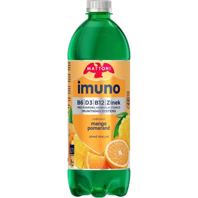 Mattoni Imuno mango a pomeranč 6 x 0,7 l od 149 Kč - Heureka.cz