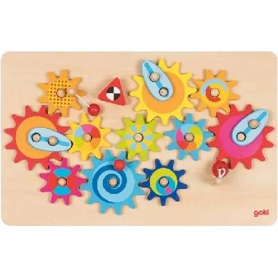 Goki Дървена игра Goki - Зъбни колела (58782) от 41,40 лв. - Pazaruvaj.com