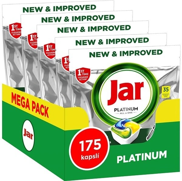 Jar Platinum kapsle Lemon 140 ks od 589 Kč - Heureka.cz