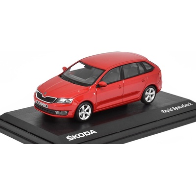 Abrex Škoda Rapid Spaceback 2013 Červená Corrida Uni 1:43 - Heureka.cz