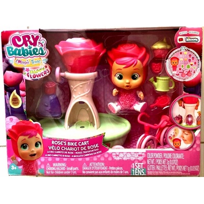 Cry Babies Magic Tears Rose's bike cart - Heureka.cz