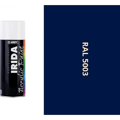HB BODY irida barva ve spreji 400 ml RAL 5003 safírově modrá od 109 Kč - Heureka.cz