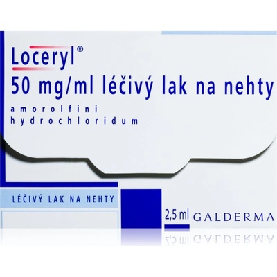 Loceryl léčivý lak na léčbu kožních houbovitých onemocnění 50 mg/ml 2.5 ...