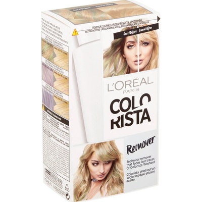 L'Oréal Colorista Remover odbarvovač na vlasy 2 x 15 g + 60 ml - Heureka.cz