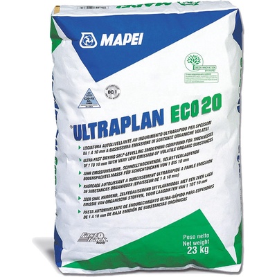 Mapei Ultraplan Eco 20 (23kg) samonivel. 1-10mm - Heureka.cz