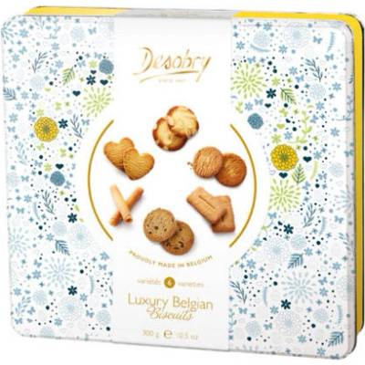 Desobry Luxury Belgian Biscuits Naturals sada belgických sušenek 300 g ...