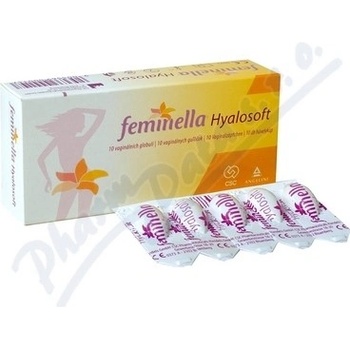 Feminella Hyalosoft vaginální­ globule 10 ks - Heureka.cz
