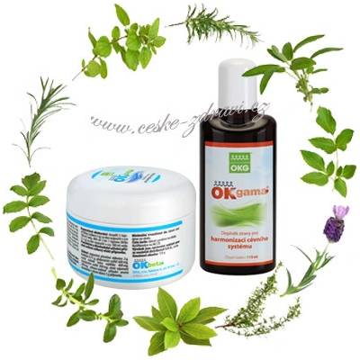 OK Beta+ 150 g OK Gama+ 115 ml - Heureka.cz