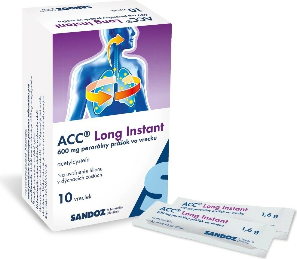 ACC LONG POR 600MG TBL EFF 20 od 192 Kč - Heureka.cz