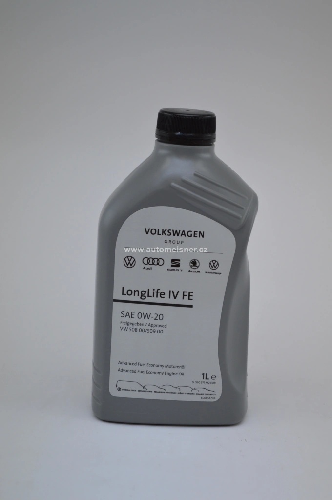 VAG GS60577M4 Longlife IV FE 0W-20 5 l od 906 Kč - Heureka.cz