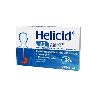 Helicid 20 cps.dur. 14 x 20 mg od 5,1 € - Heureka.sk