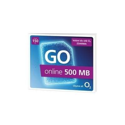 SIM karta O2 Předplacená karta GO online 500 MB - Heureka.cz