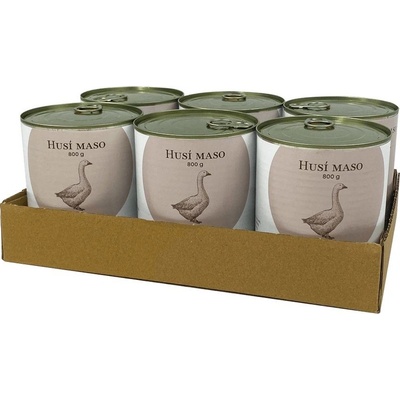 Bohemia Pet Food husí maso ve vlastní šťávě 6 x 800 g od 555 Kč ...
