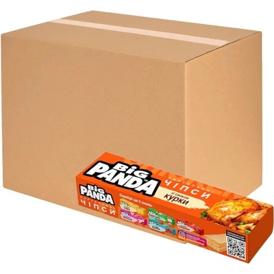Big panda XXLONG chips CHICKEN 25 x 50 g - Heureka.cz