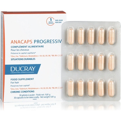 Ducray Anacaps Progressiv 3 x 30 tablet - Heureka.cz
