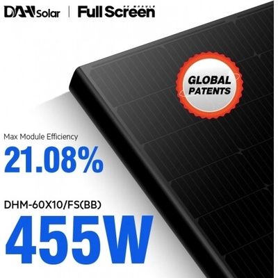 DAH Solar Solárny panel 455Wp DHM-T60X10/FS(BB) Fullblack od 98,5 ...