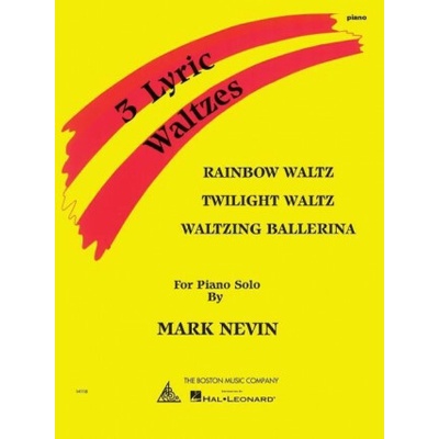 Mark Nevin - Three Lyric Waltzes od 6,07 € - Heureka.sk
