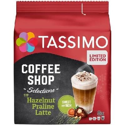 Tassimo Kávové kapsle COFFEE SHOP SELECTION HAZELNUT PRALINE 8 nápojů ...