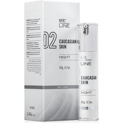 MeLine 02 Caucasian Skin Night noční depigmentační emulze 20 g od 1 900 ...