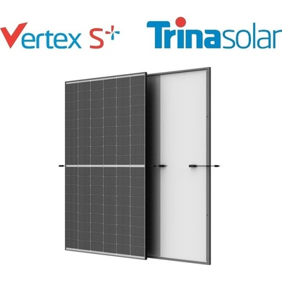 Trina Solar 500 Wp Black Frame Vertex S+ Dual Glass N-Type 22,5% TSM ...