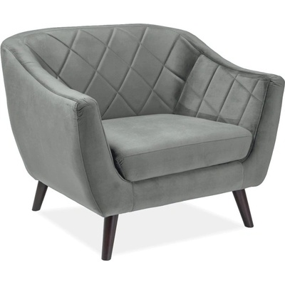 Signal Molly 1 Velvet šedé samet / wenge od 9 110 Kč - Heureka.cz