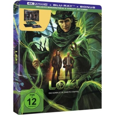 Loki. Staffel.2, 2 4K UHD BD Steelbook od 1 850 Kč - Heureka.cz