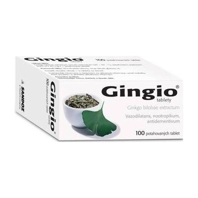 Gingio 40 mg 100 tablet - Heureka.cz