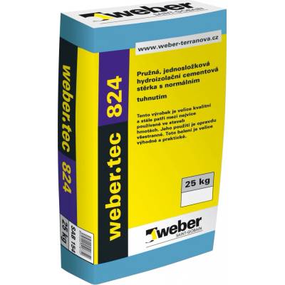 Weber.tec 824- hydroizolační cementová stěrka - Heureka.cz