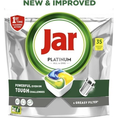Jar Platinum All in1 Lemon tablety do myčk 35 ks od 198 Kč - Heureka.cz