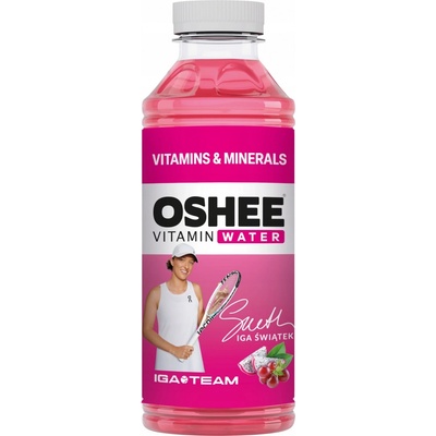 Oshee Vitamin Water Neperlivý nápoj červené hrozny a dragonfruit 0,55 l ...