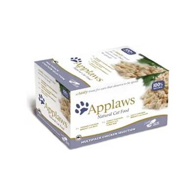 Applaws Applaws Cat Pot Selection пробна опаковка 8 x 60 г - избрани ...