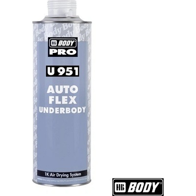 HB BODY PRO 951 AUTO FLEX izolační kaučuková ochrana podvozků, UBS šedá, 1 l - Heureka.cz
