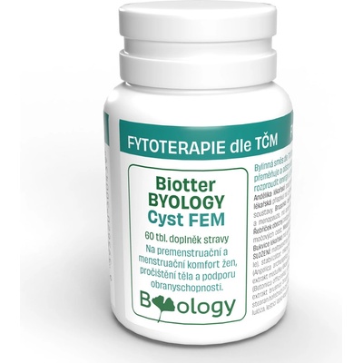 Biotter BYOLOGY Cyst FEM 60 tablet od 362 Kč - Heureka.cz